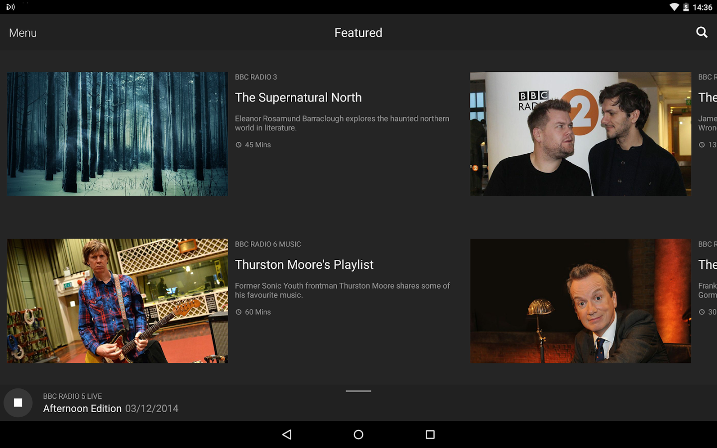 BBC Releases New iPlayer Radio App Made Specifically For Tablets