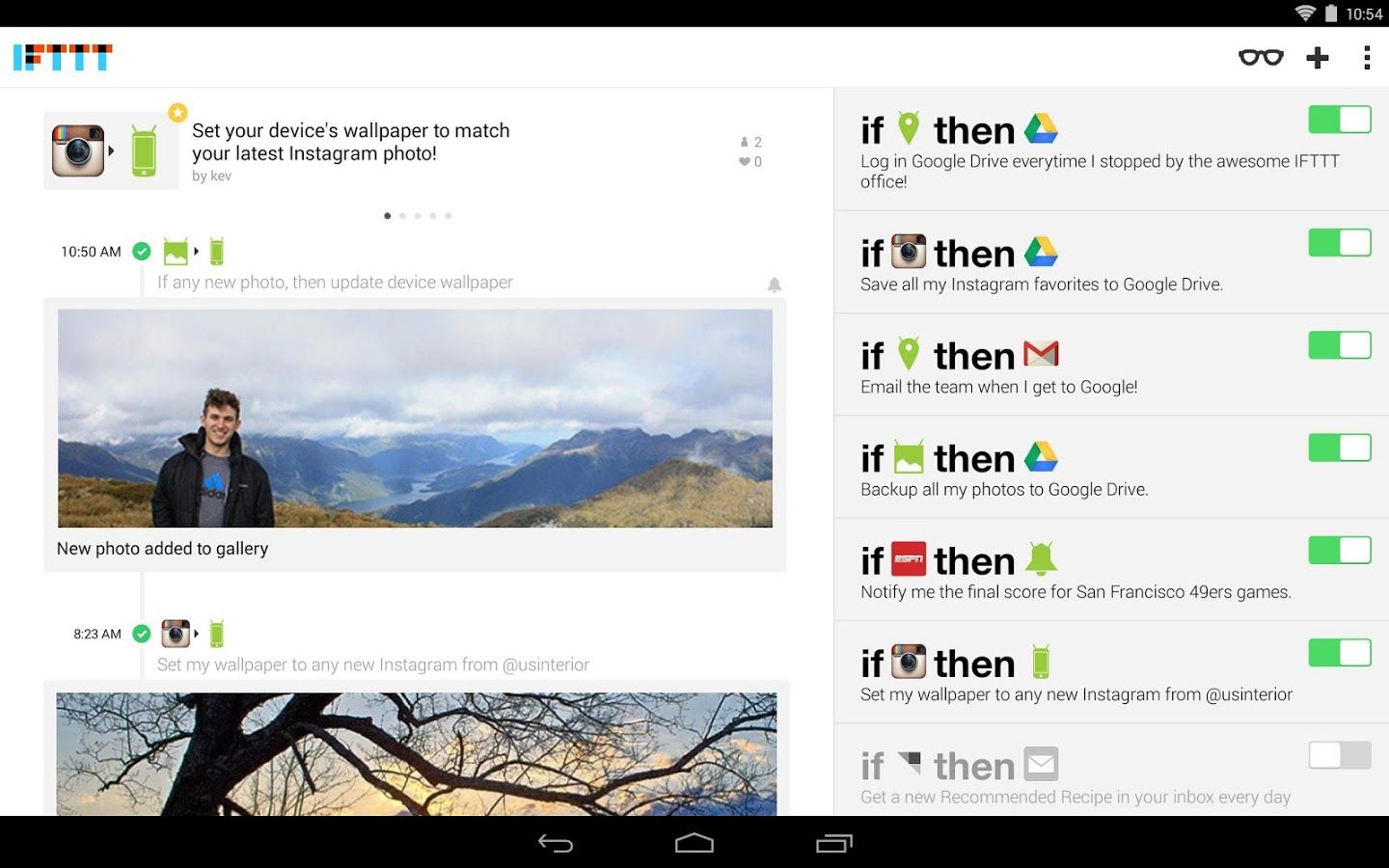 IFTTT 1.2 Brings Tweaked Look, Over A Dozen New Channels, And More