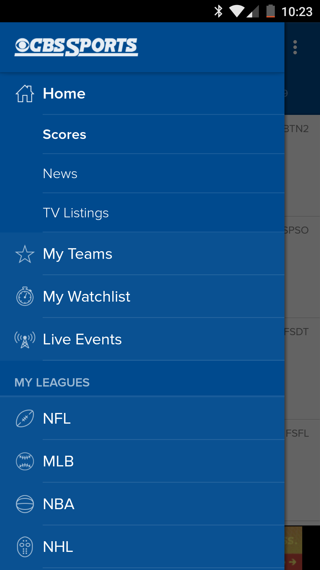 CBS Sports App Gets Material UI, Real-Time Basketball Scoring, And ...