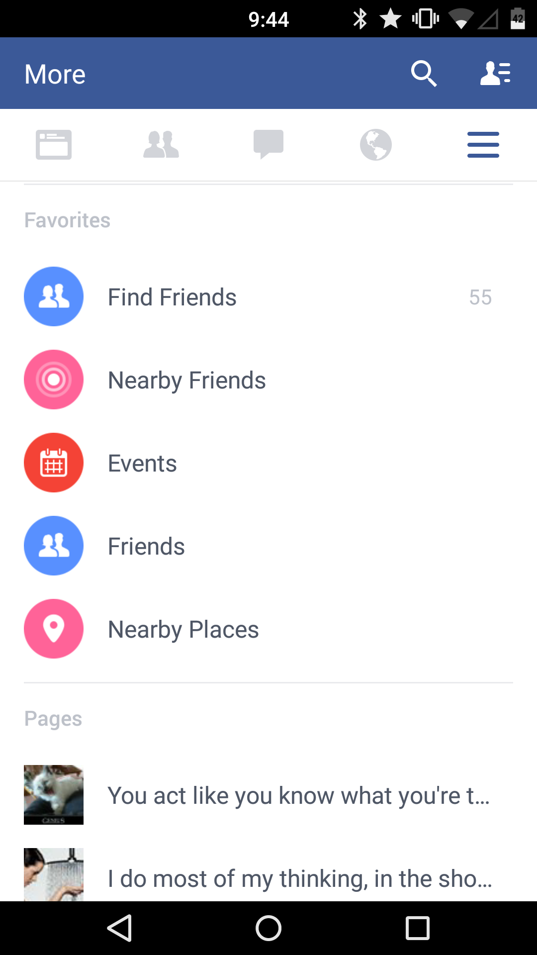 Facebook Tests Flatter, More Colorful User Interface In Android Mobile App
