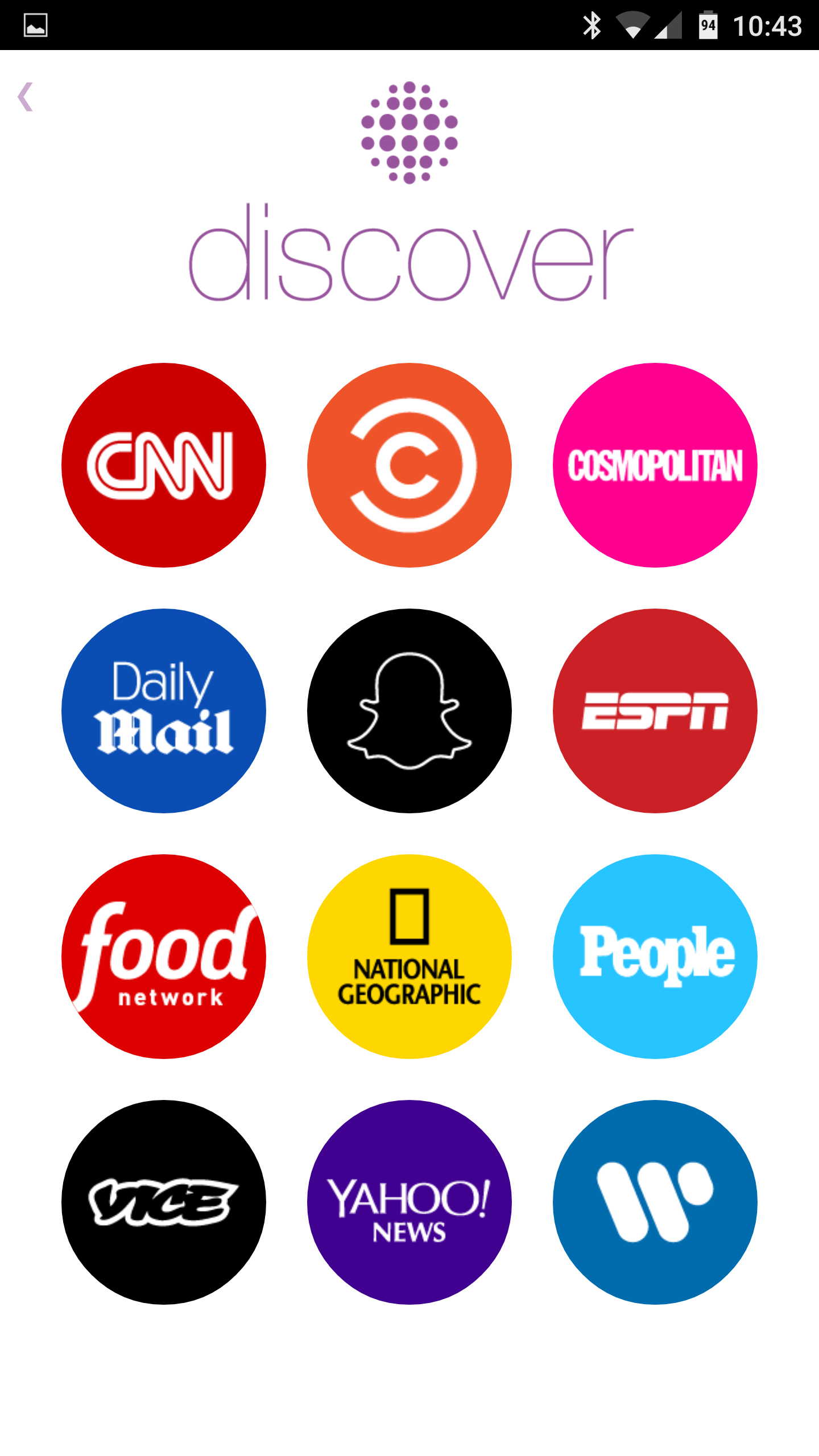 Snapchat Introduces Discover, A Platform For News And Entertainment You ...