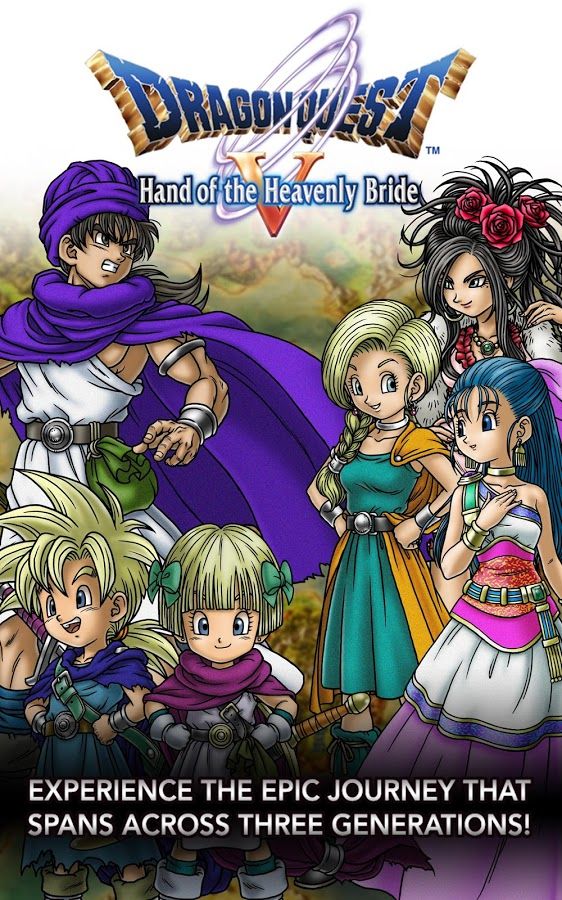 Dragon Quest V Raids The Play Store With A Party Full Of Monsters ...
