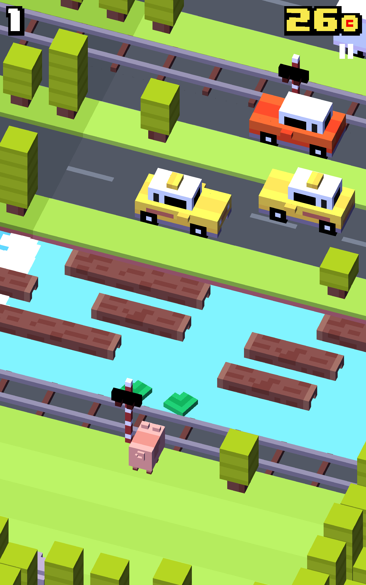 Popular Frogger Clone 'Crossy Road' Hops From iOS And The Amazon ...