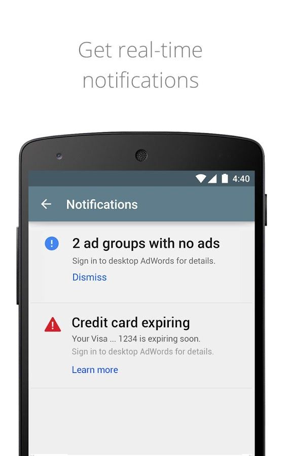 [Update: APK Download] Google Launches A Full-Fledged AdWords App For ...