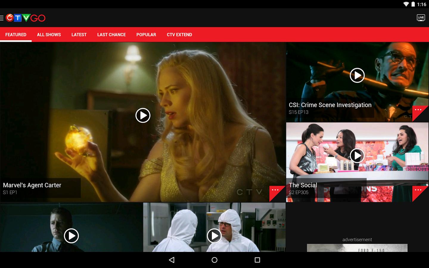 Canadian Television App CTV GO Gets Chromecast Support, Revamped UI ...