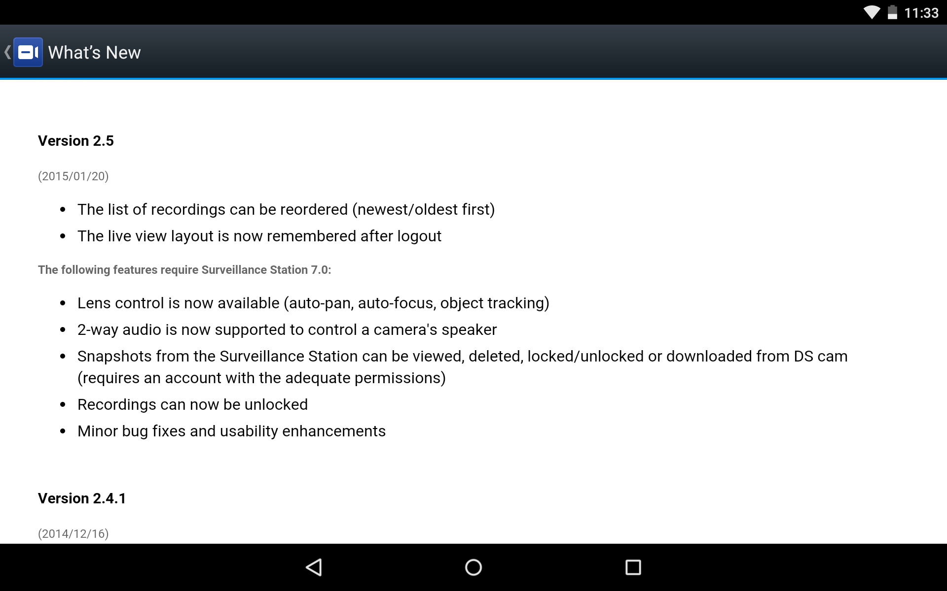 Synology Updates DS Cam To Version 2.5 With Support For Lens Control ...