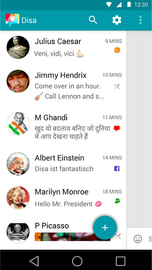 Disa, A Messaging Client That Can Merge Conversations Across Services ...