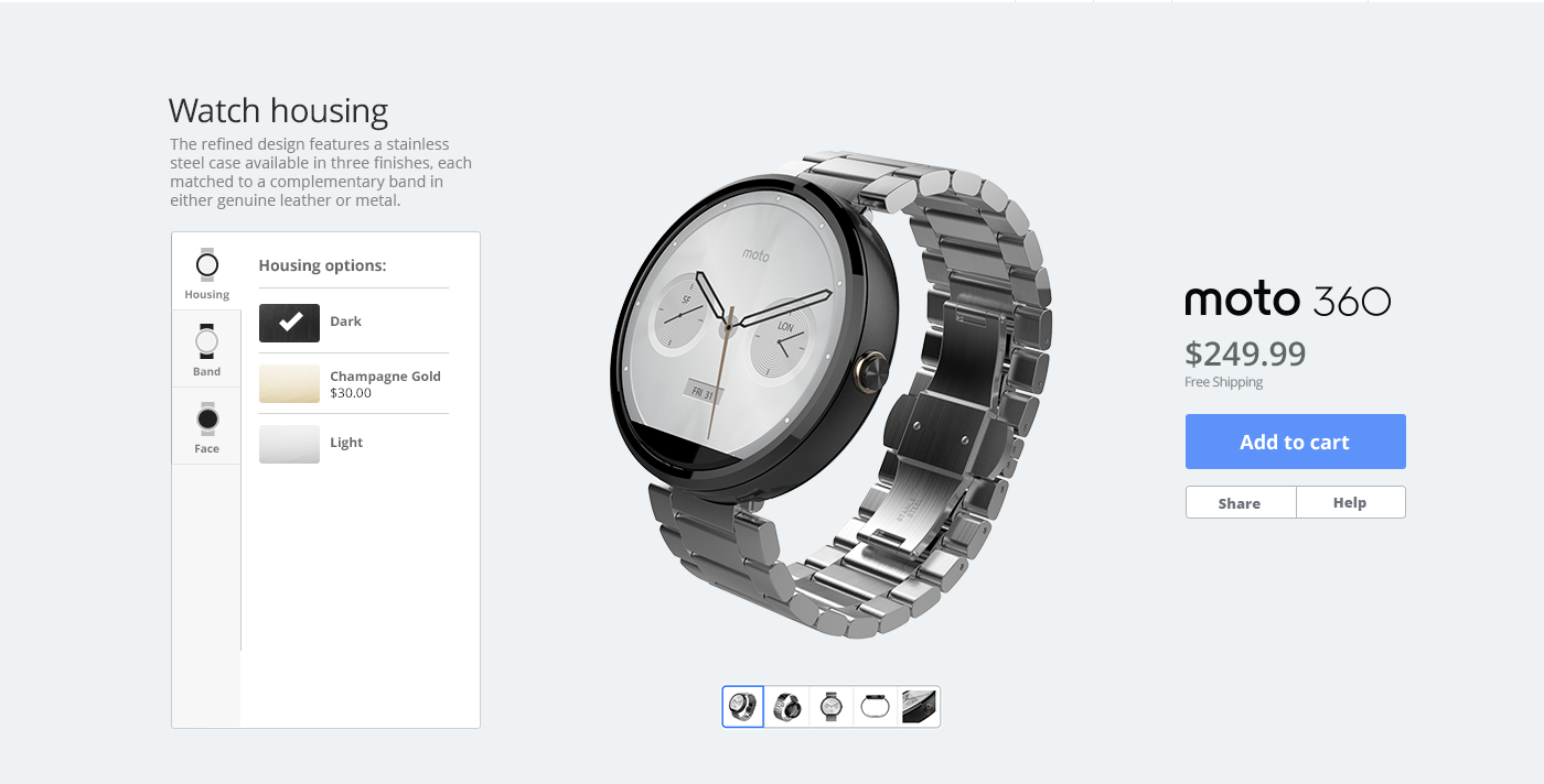 Wired: Moto Maker Will Support Customizing The Moto 360 Starting In March