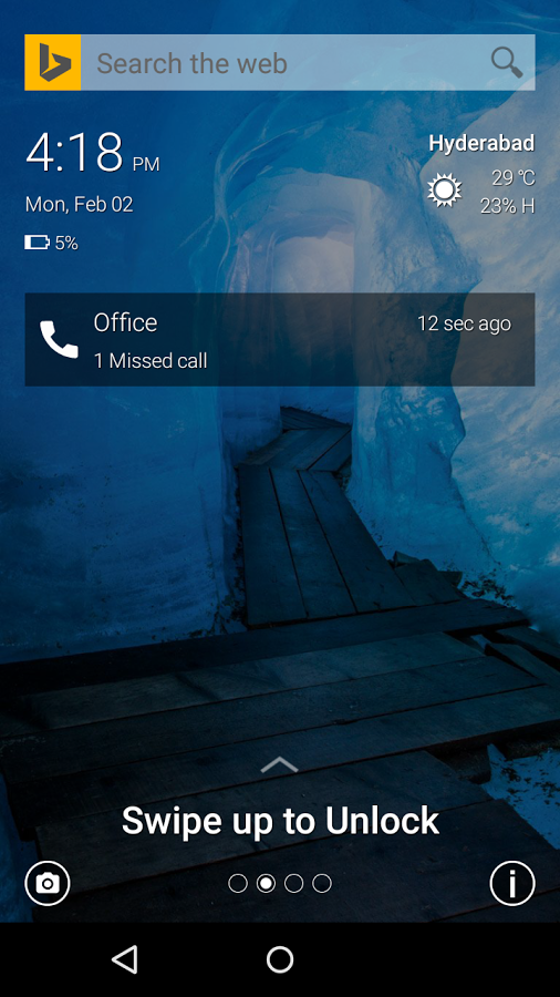 Microsoft's New Picturesque App Turns Your Lockscreen Into A Bing Homepage