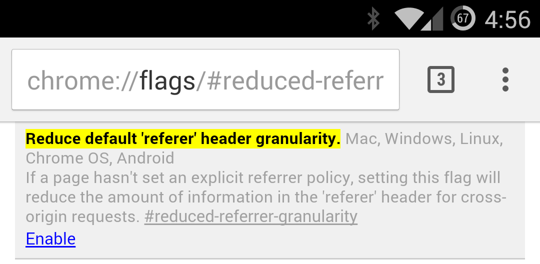 Chrome v41 Includes Privacy-Friendly Flag To Reduce Referrer Information In HTTP Headers