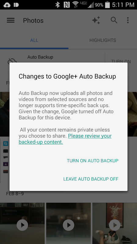 Google+ Updated To v5.0 With Minor Settings UI Changes [APK Download]
