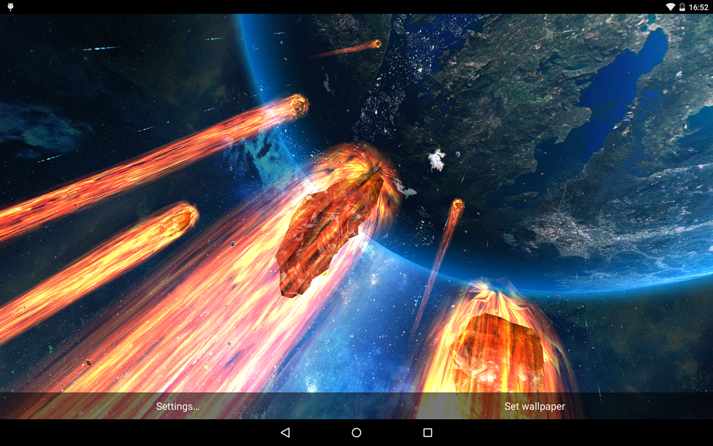 Watch The World End With The New 'Armageddon' Live Wallpaper From Maxellus
