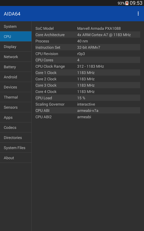 System Information Tool AIDA64 Comes To Android