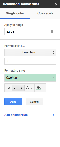 Google Sheets Gets New Conditional Formatting Tools, Only Partial ...