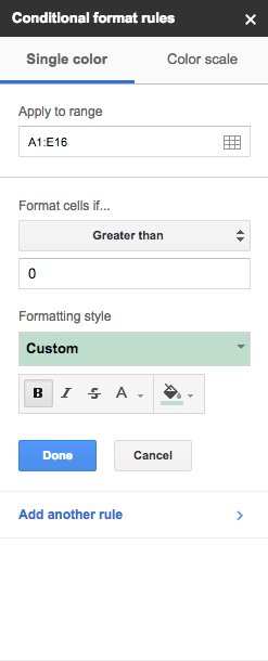 Google Sheets Gets New Conditional Formatting Tools, Only Partial ...