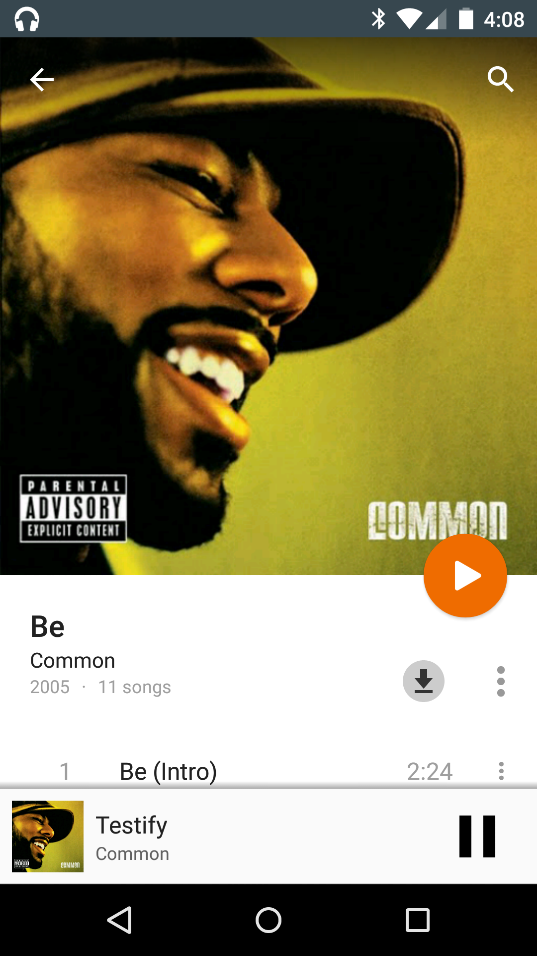 Latest Play Music Update Extends Artwork And Navigation Menu Through ...