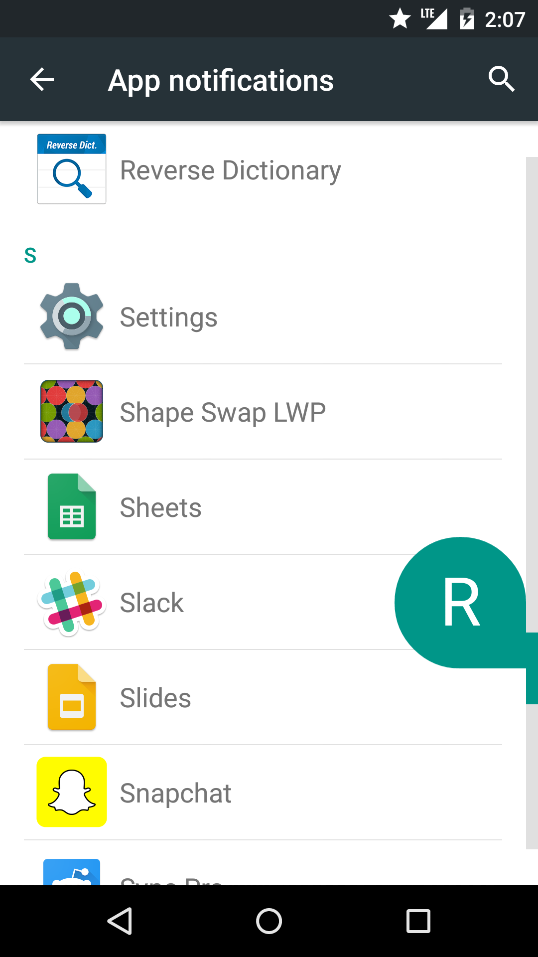 Android 51 Feature Spotlight Fast Scroll Bars Receive Design Tweak 