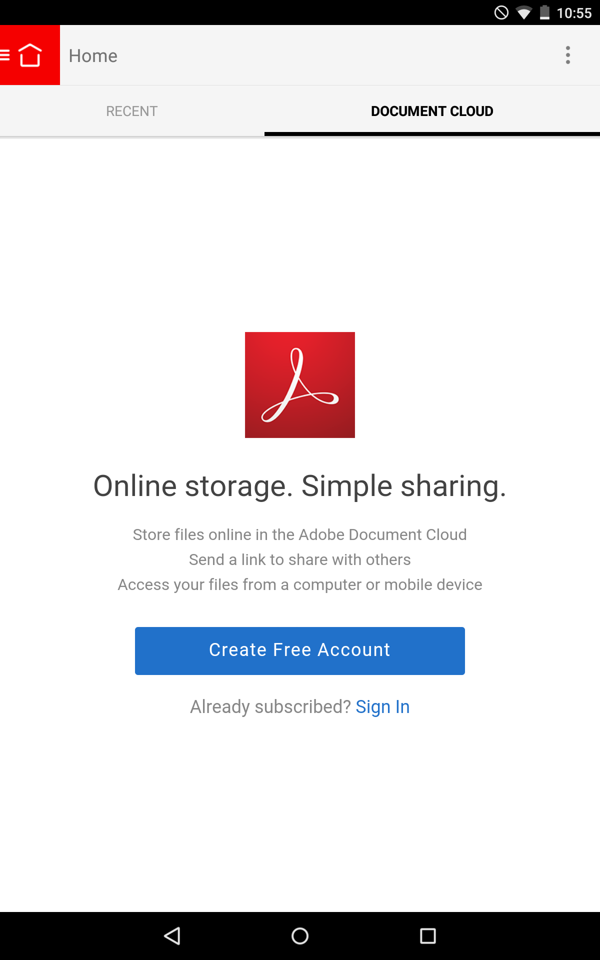 Adobe Reader Becomes Acrobat Document Cloud, Android App Gets Its First ...