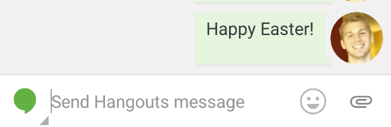 The Latest Set Of Animated Easter Eggs In Google Hangouts Are For... Easter