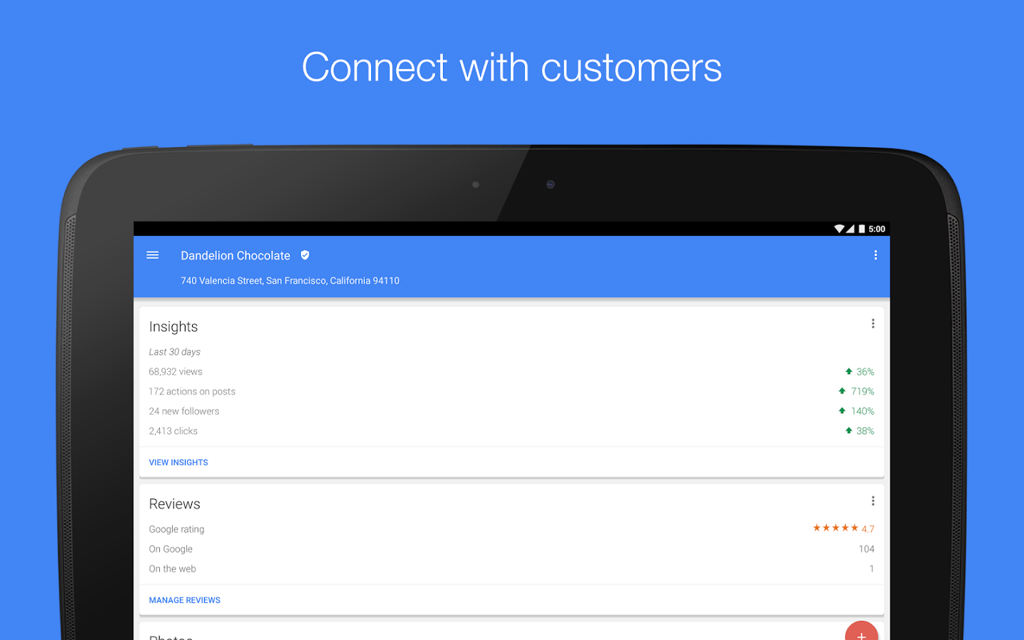 Google My Business 2.0 Opens Up Shop With A Material Redesign [APK ...