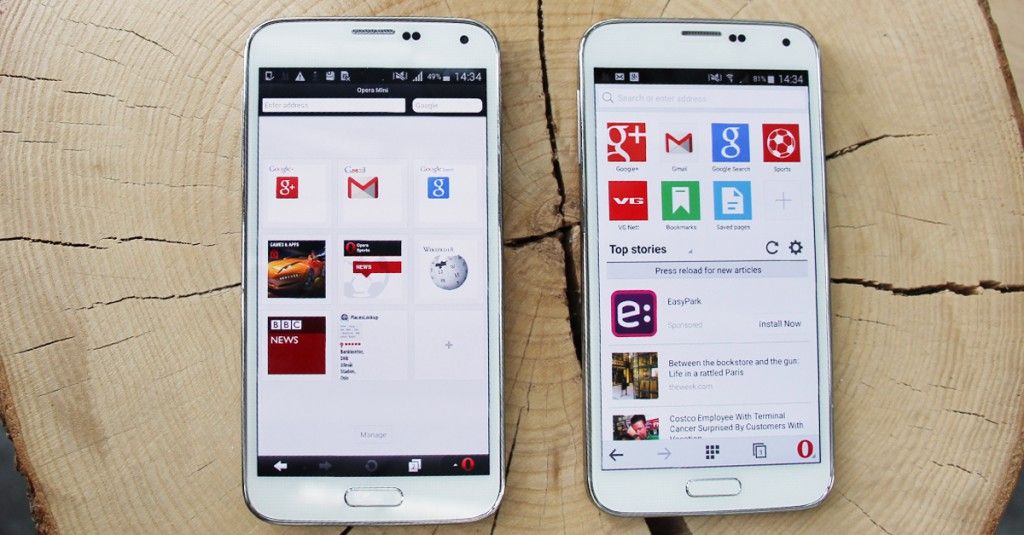 Opera Mini Browser v8 Gets A Big Visual Overhaul, Private Tabs, High ...