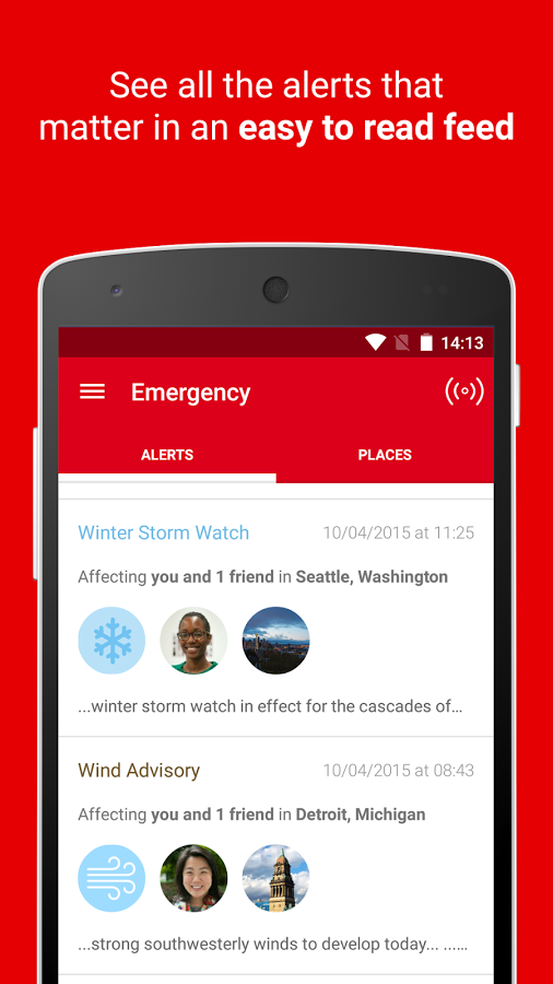 American Red Cross Releases Emergency App To Track Weather Alerts For ...