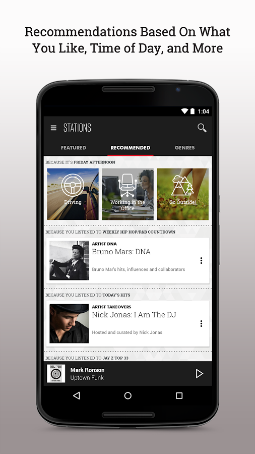 Slacker Radio's Android App Gets A Big Redesign In The Latest Update ...