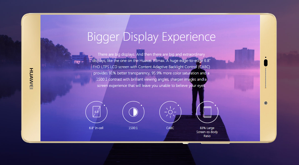 [Really?] Huawei Blatantly Photoshops Screen Bezels Out Of P8 And P8max ...