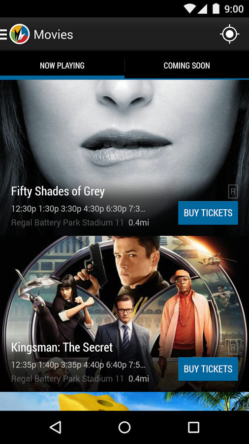 Regal Cinemas Shows How An Android App Is Done Right With A Material ...
