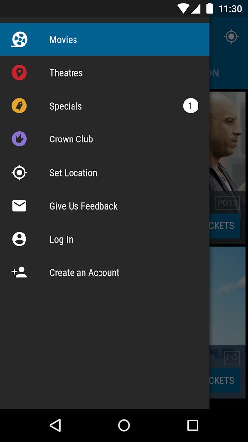 Regal Cinemas Shows How An Android App Is Done Right With A Material ...
