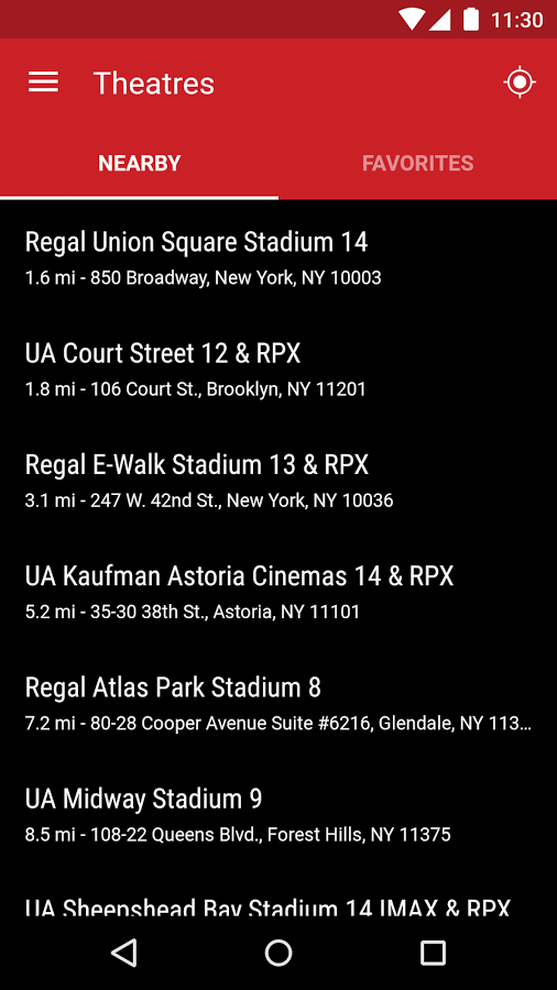 Regal Cinemas Shows How An Android App Is Done Right With A Material ...