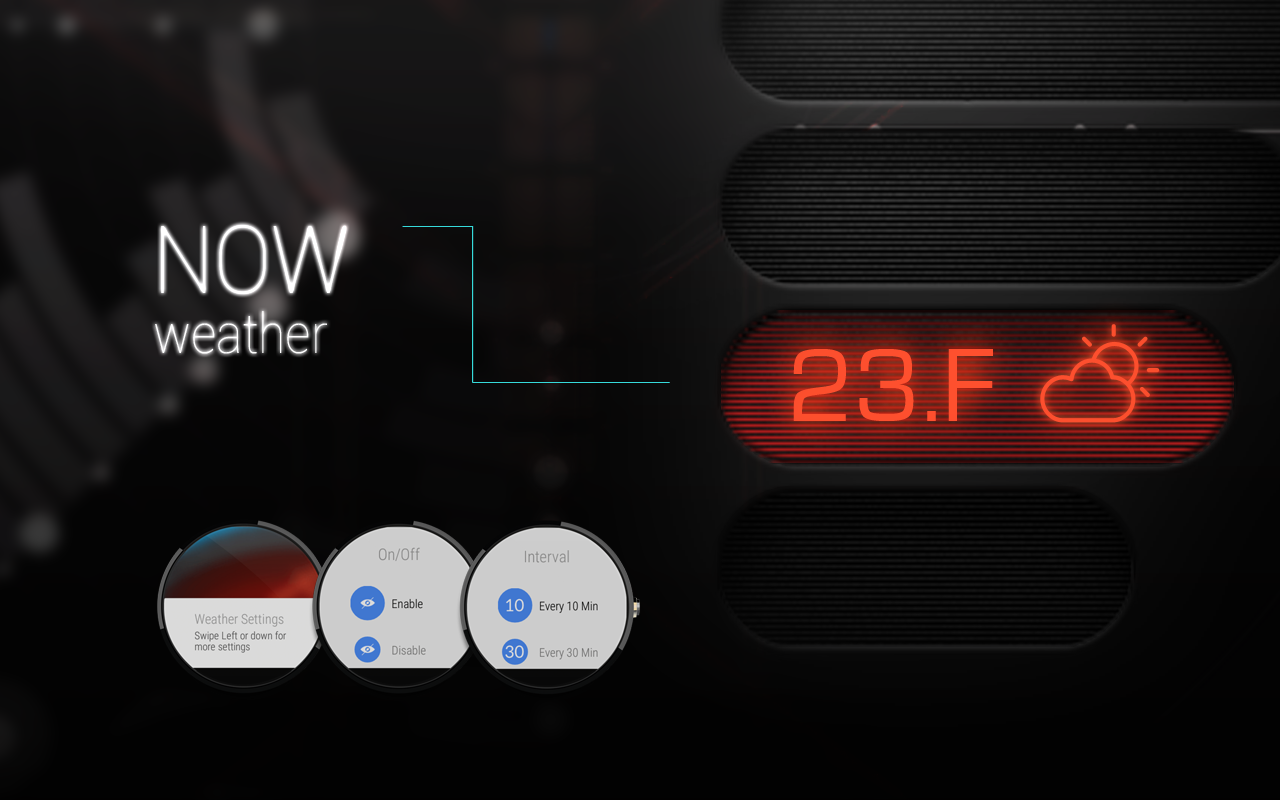 The NOW Watch Face For Android Wear Is A Modern Take On Analog Watches