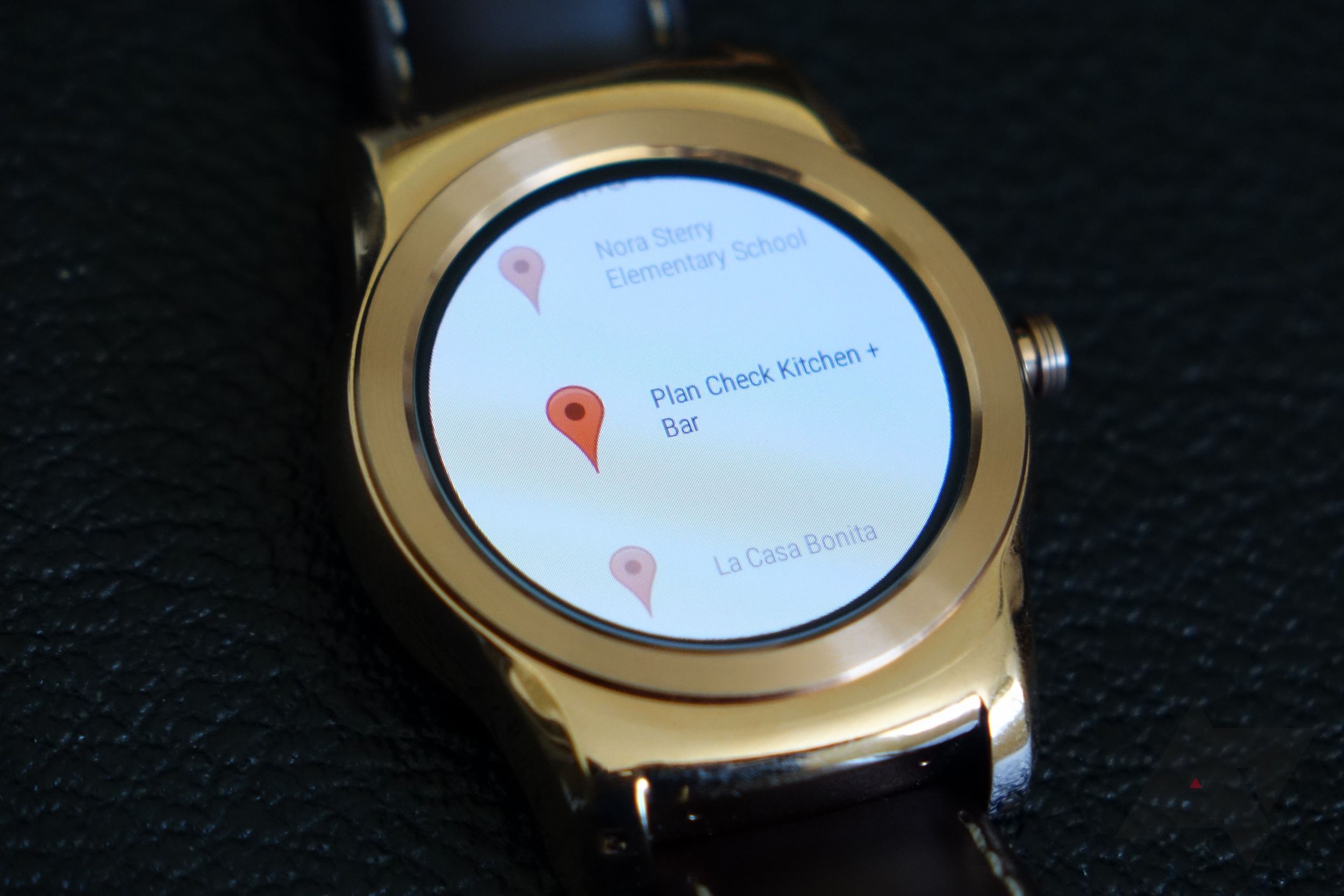 This Is Google Maps For Android Wear Running On A Watch Urbane