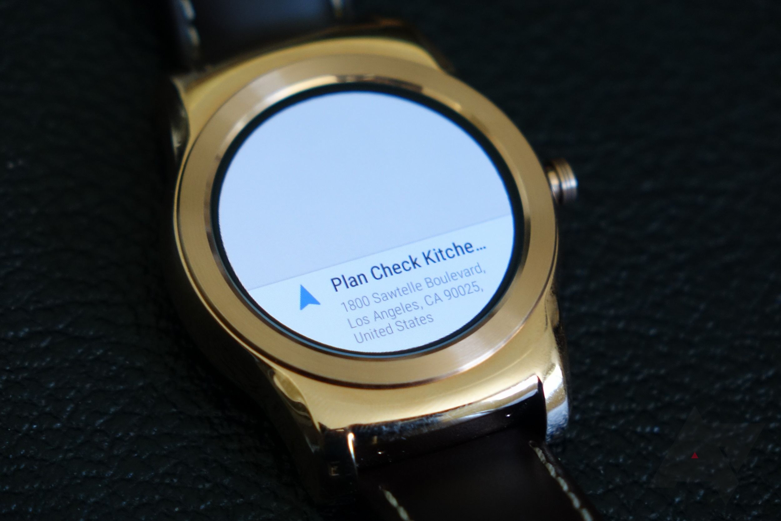 This Is Google Maps For Android Wear Running On A Watch Urbane