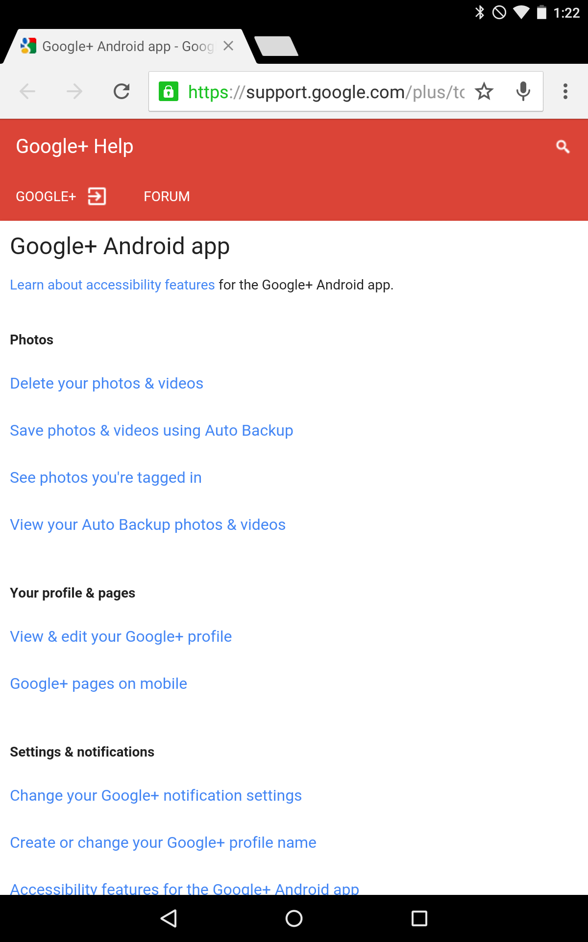 Google+ 5.5 Comes With A Built-In Help Center [APK Download]
