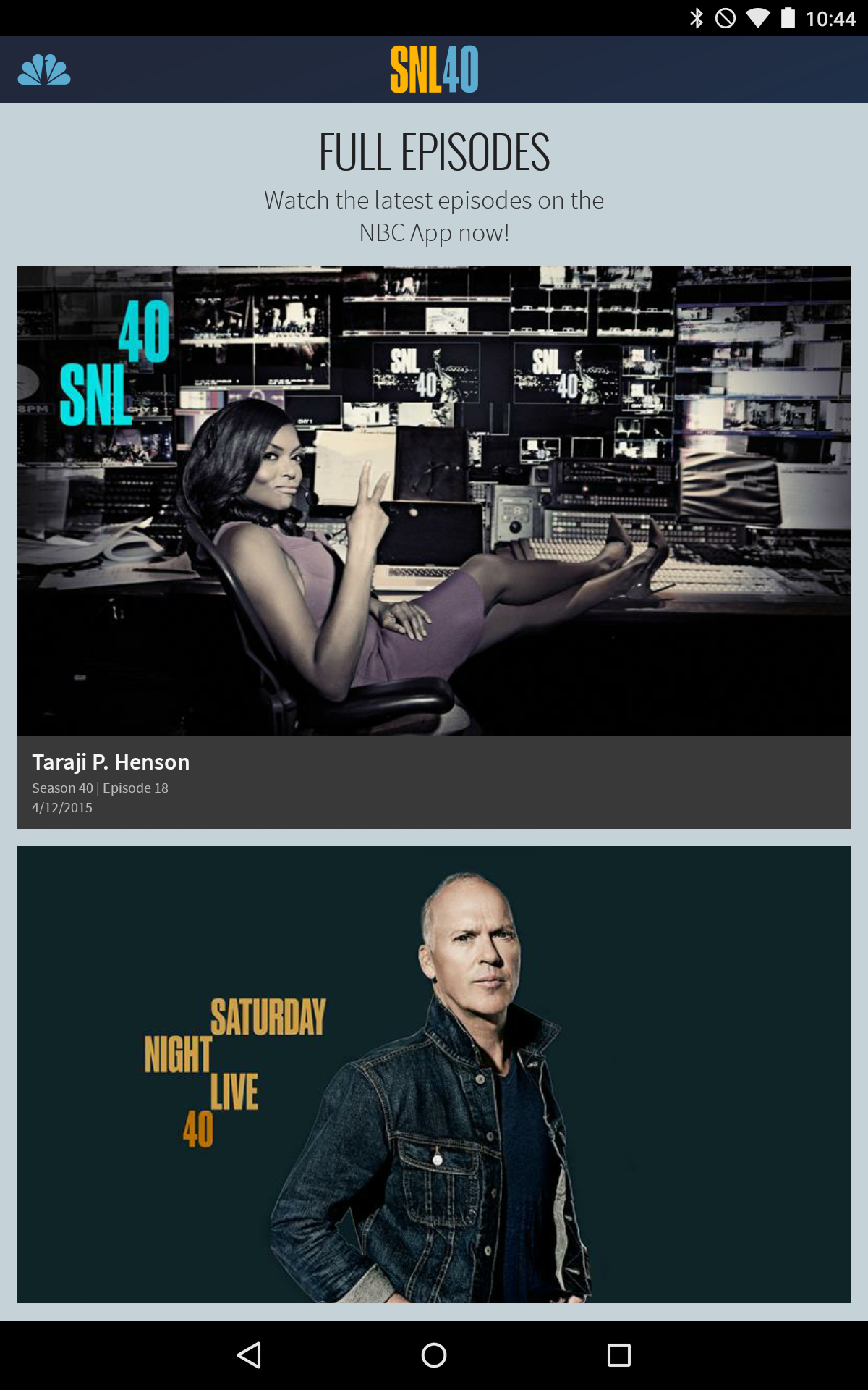 [Live From New York] NBC Releases Saturday Night Live App Complete With ...