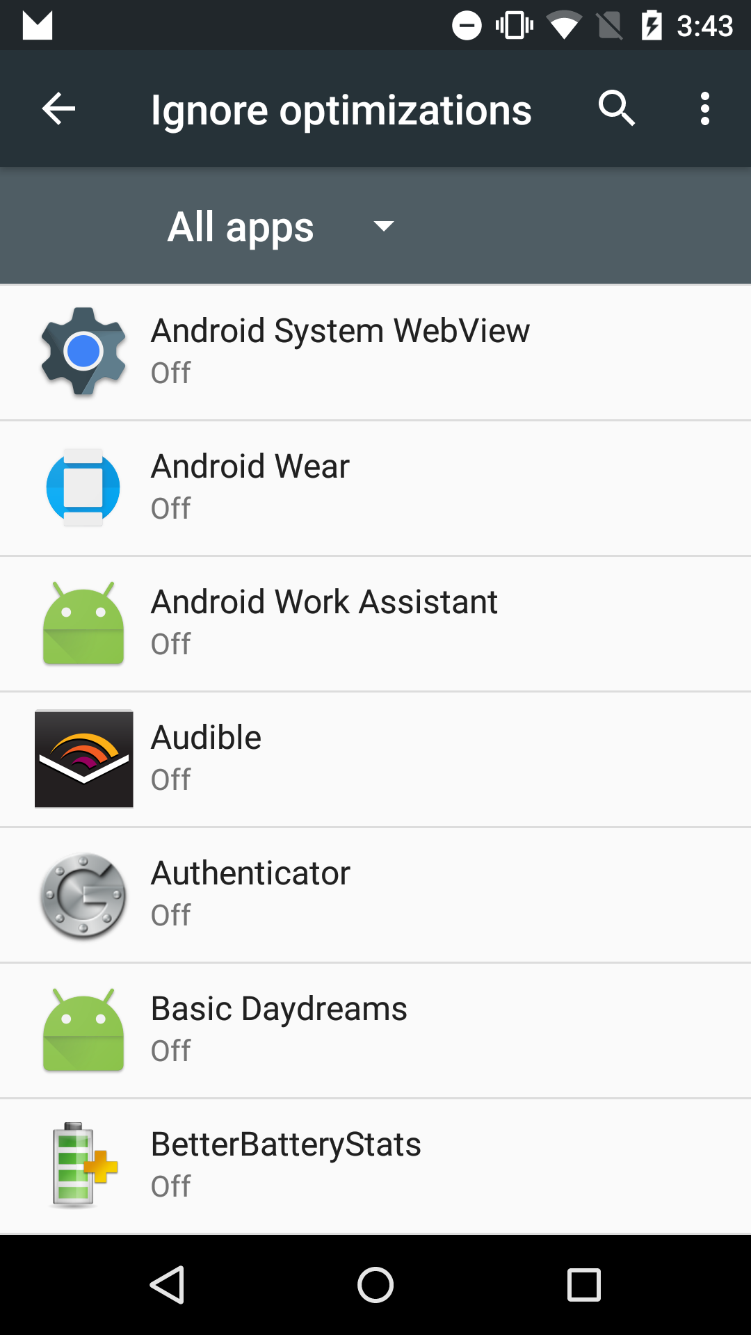 [Android M Feature Spotlight] The Low-Power Doze Mode Can Be Turned On And Off On A Per-App Basis