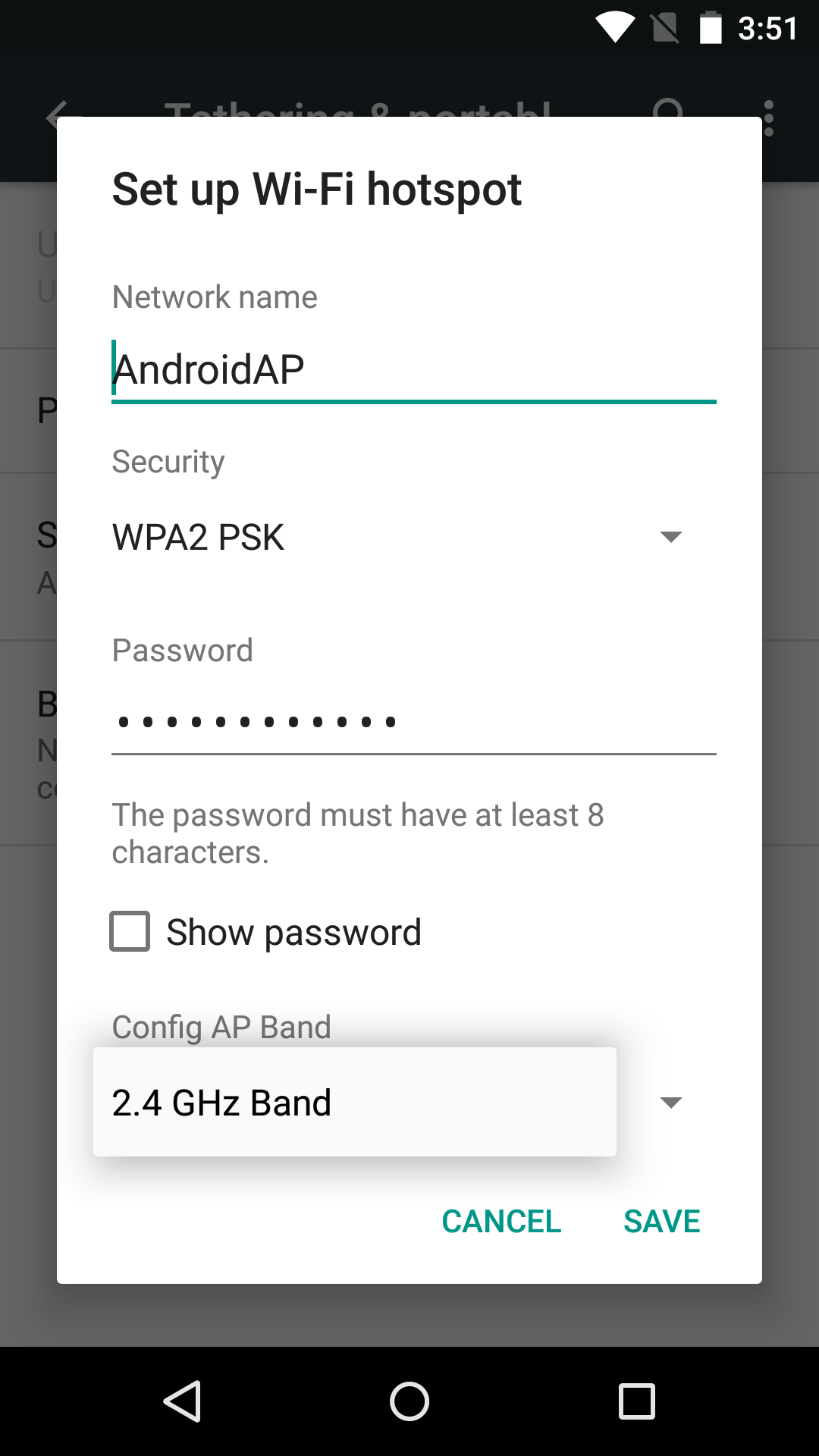 [android M Feature Spotlight] Hotspot Bumped To Version 2 0 Now Supports Broadcasting In 5ghz