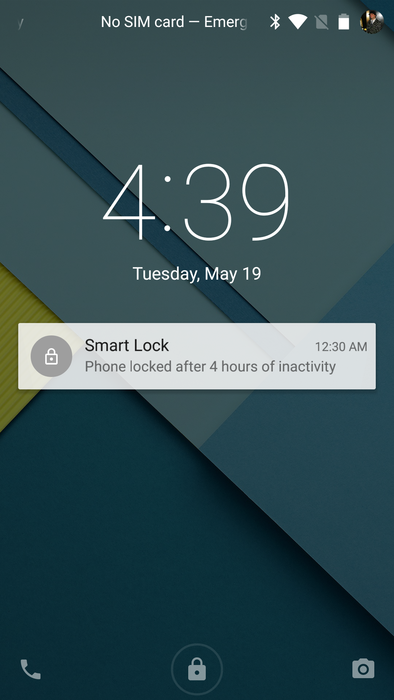 Smart Lock Now Notifies You When It Locks Your Phone After 4 Hours Of ...