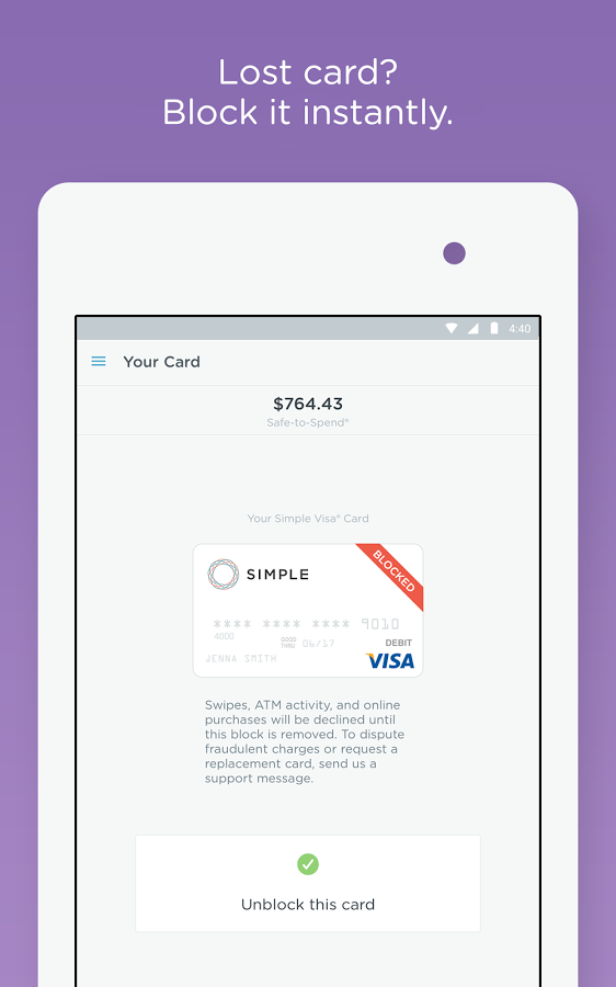 Simple Bank Updates Android App To Version 2.2 With A Few Material ...