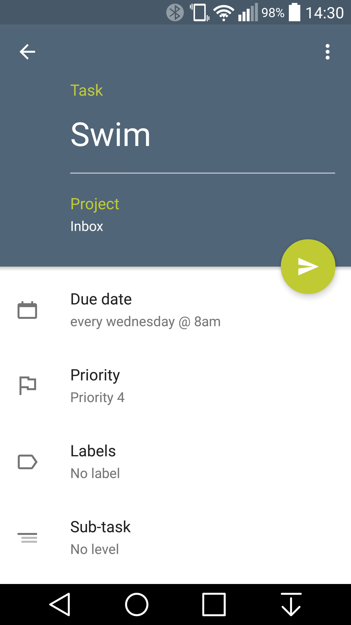 Todoist Gets A "Pretty" Big Revamp With Material Design, Gestures ...