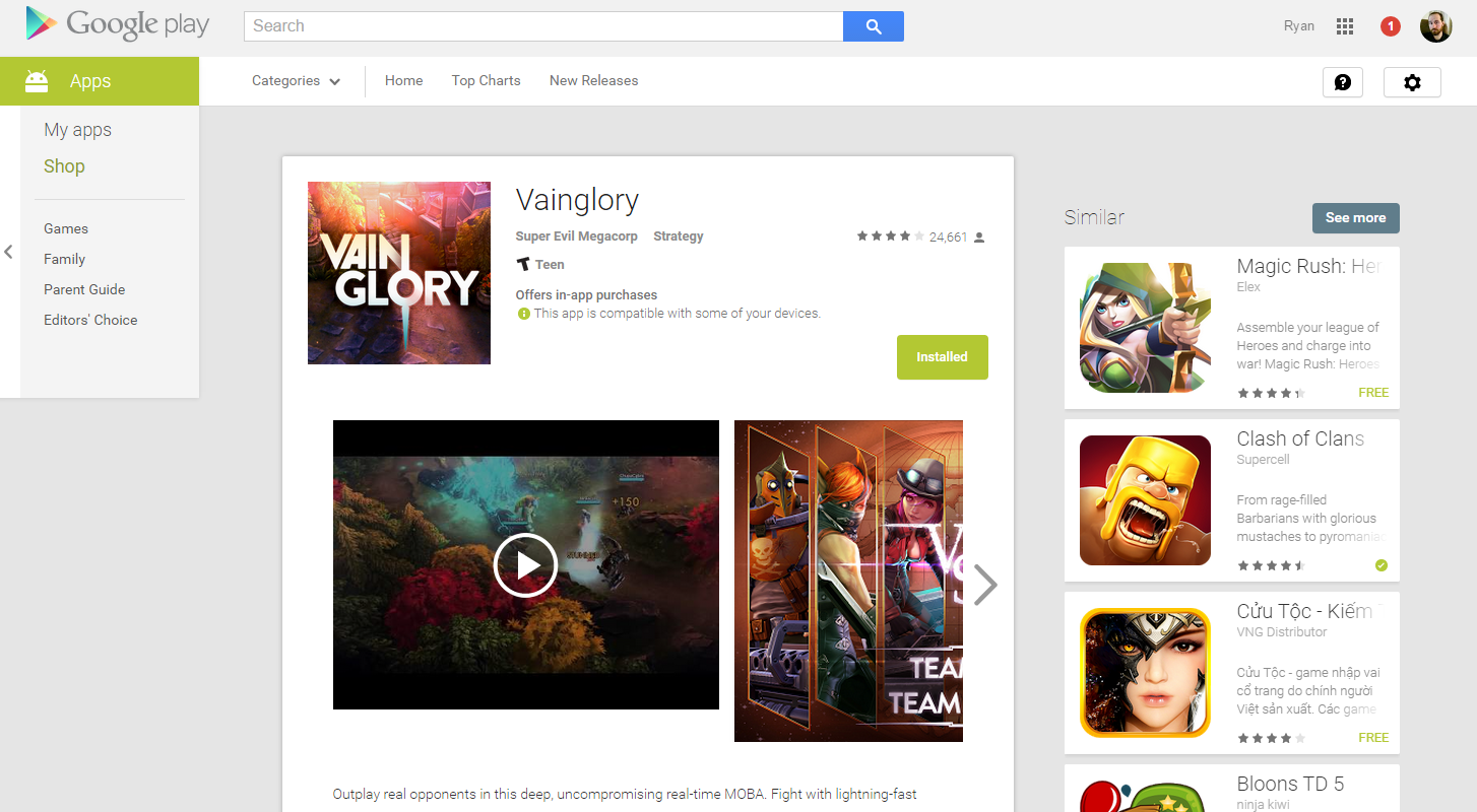 The New Play Store Web Interface Appears To Be Rolling Out To Everyone ...