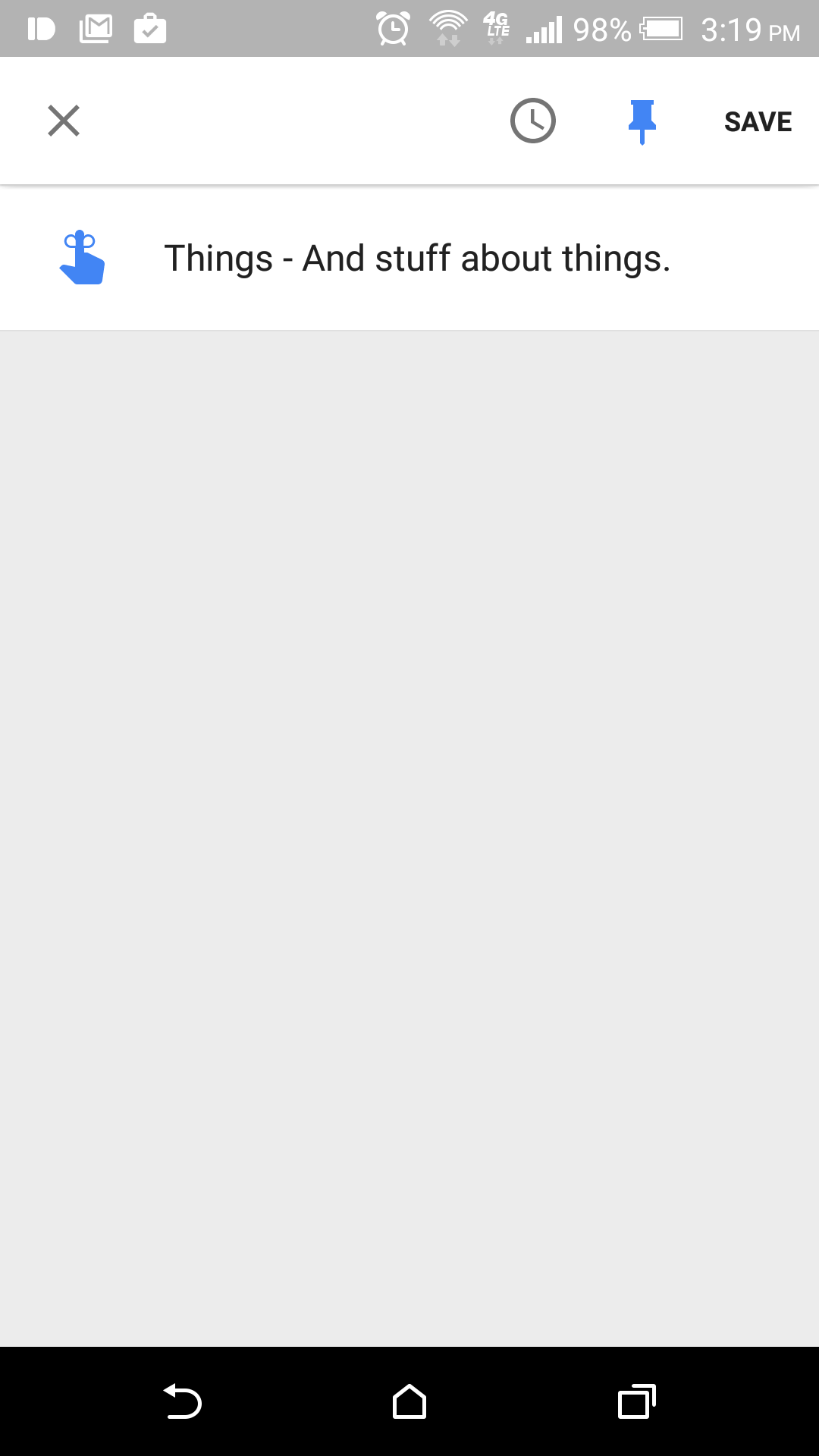 Inbox App Now Offers To Create A Reminder When You Try To Email Yourself