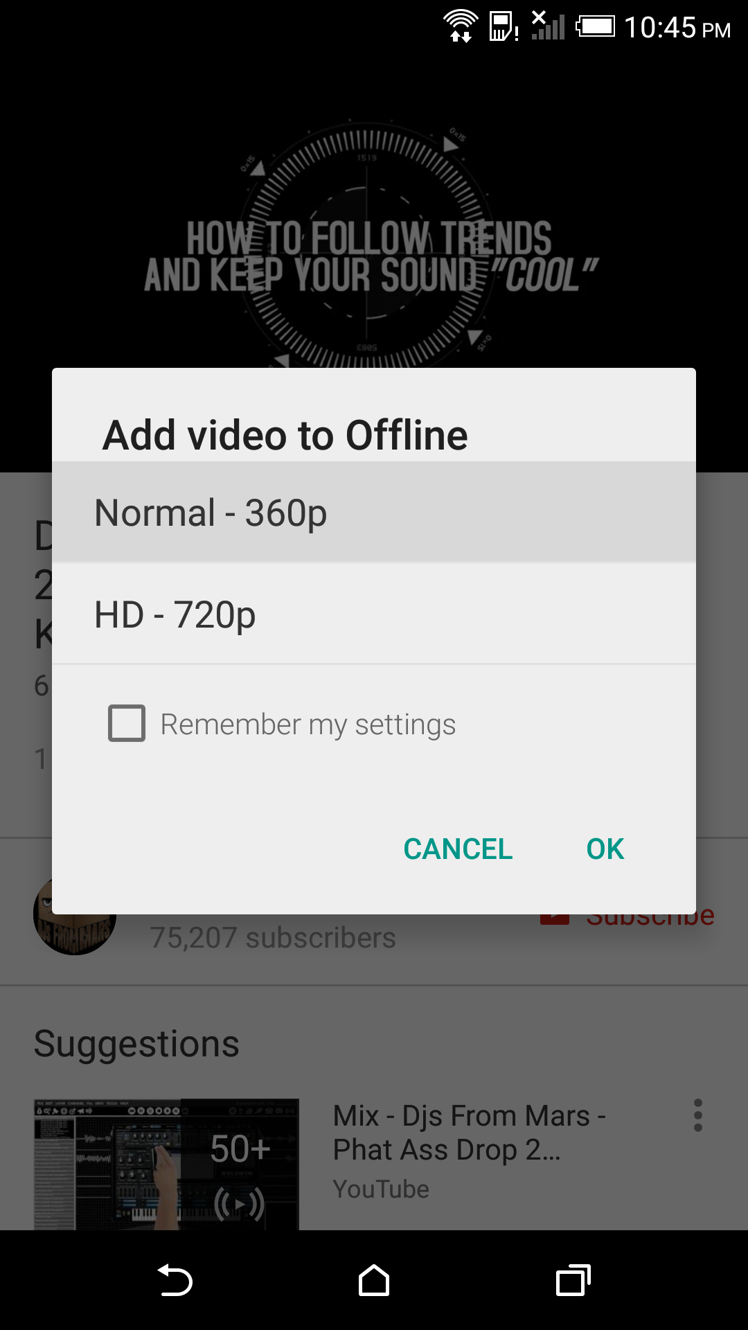 YouTube v10.28 Improves Offline Download Dialog With 144p Video And ...