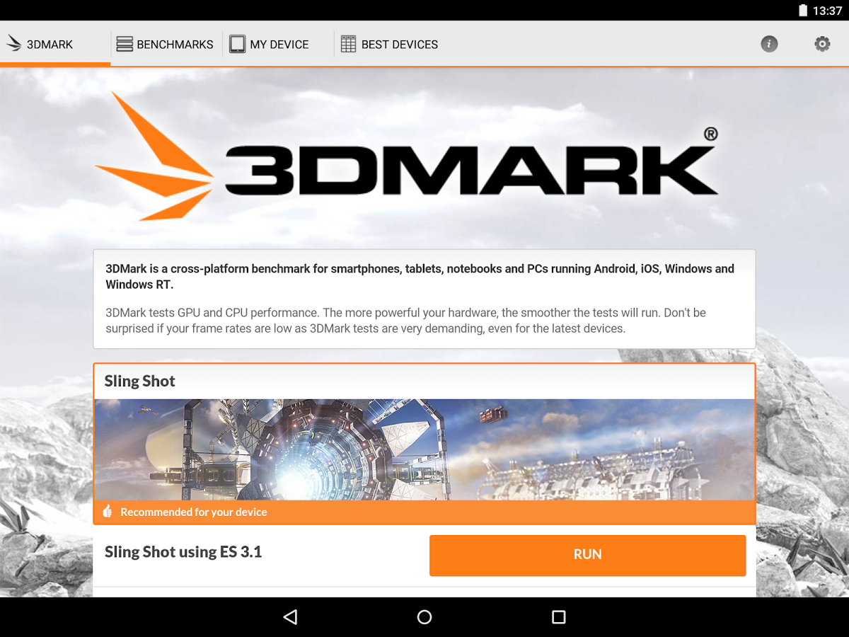 3DMark Update Brings Android TV Support, New Sling Shot Test For OpenGL ... 3DMark Update Brings Android TV Support, New Sling Shot Test For OpenGL ...
