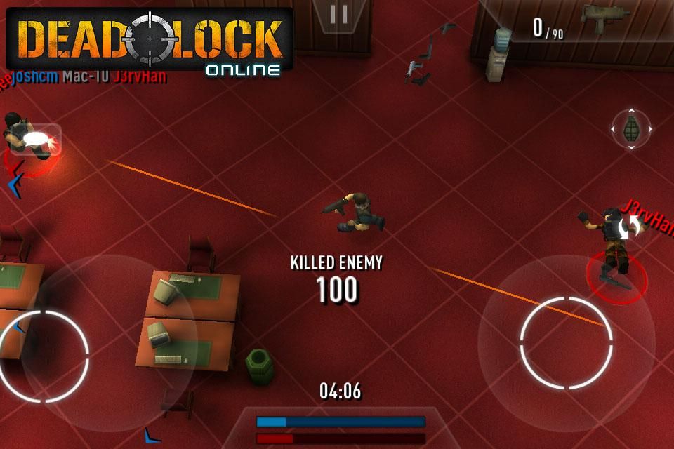 After Four Years, Popular iOS Twin-Stick Shooter 'Deadlock: Online ...