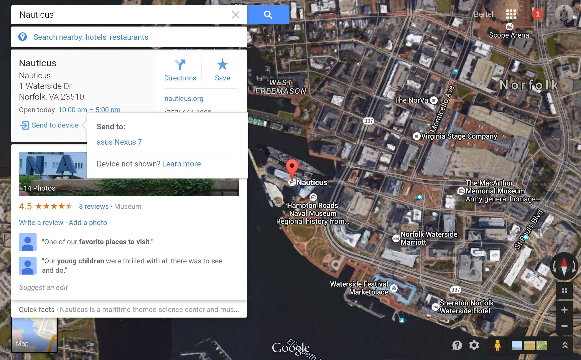 Now You Can Send Directions From Desktop Google Maps To Your Android Device
