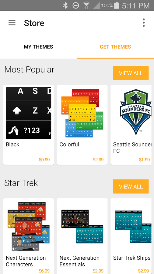 Swype Updated To V20 With Improved Auto Correct Emoji Keyboard And A Theme Store Featuring