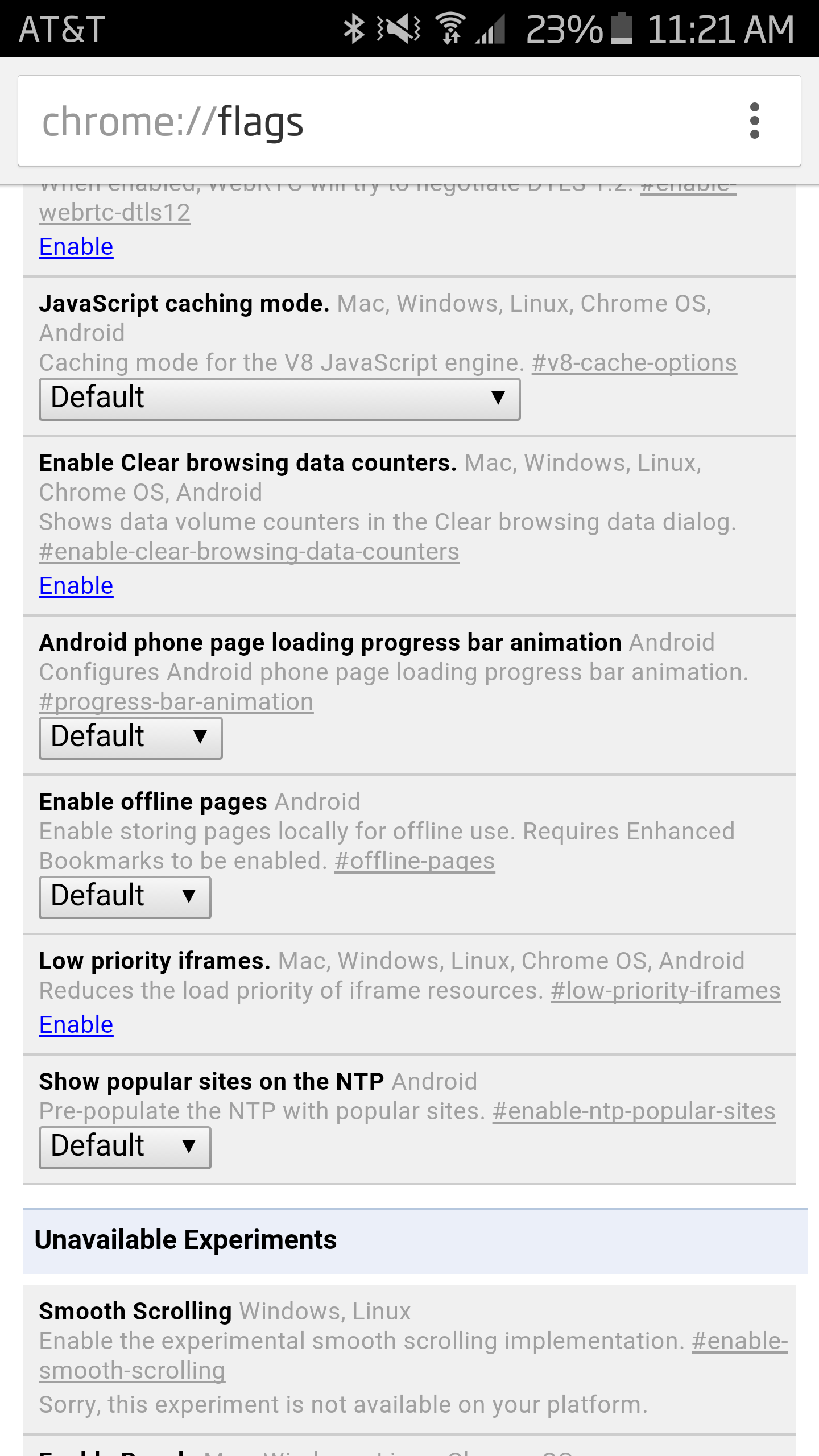 Chrome Dev v46 Includes New Flag For A Smoother Page Loading Status Bar ...