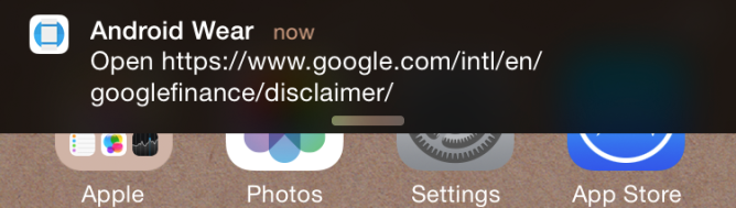 Hands On With Android Wear On iOS